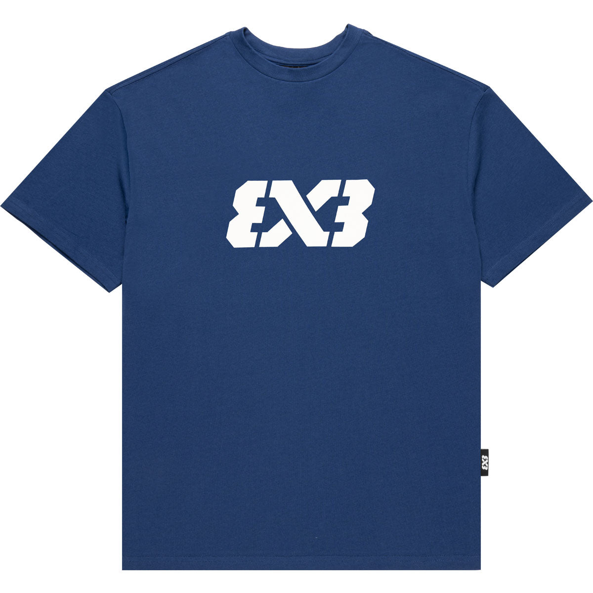 3X3 Logo T-Shirt 'Dark Blue' – Bouncewear