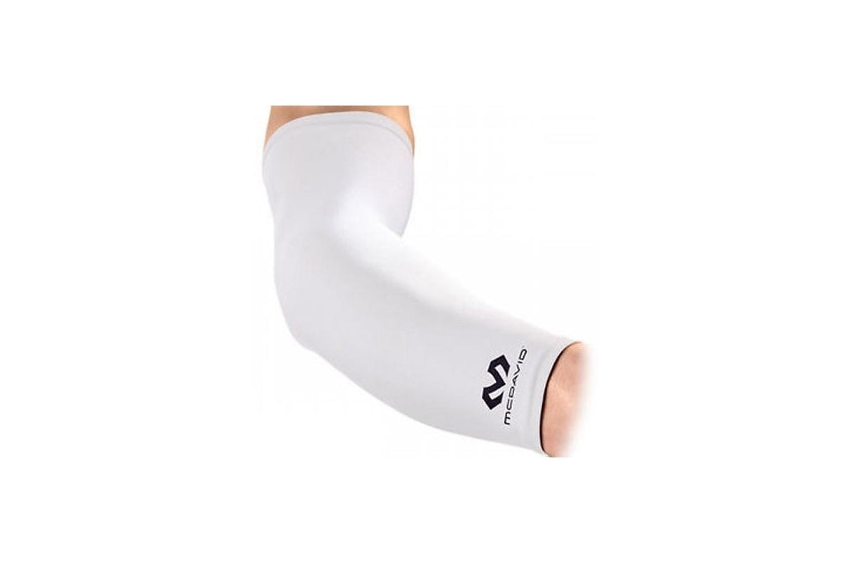 Mc David Compression Arm Sleeves 'White' – Bouncewear