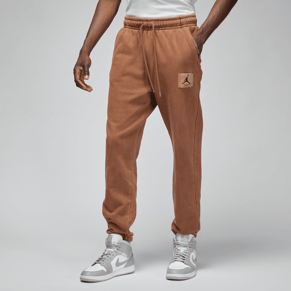 Jordan Essentials Men's Fleece Washed Pants 'Bristish Tan' – Bouncewear