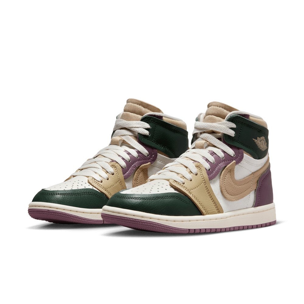 Air Jordan 1 High Method of Make Women's Shoes 'Jade/Desert/Sail ...