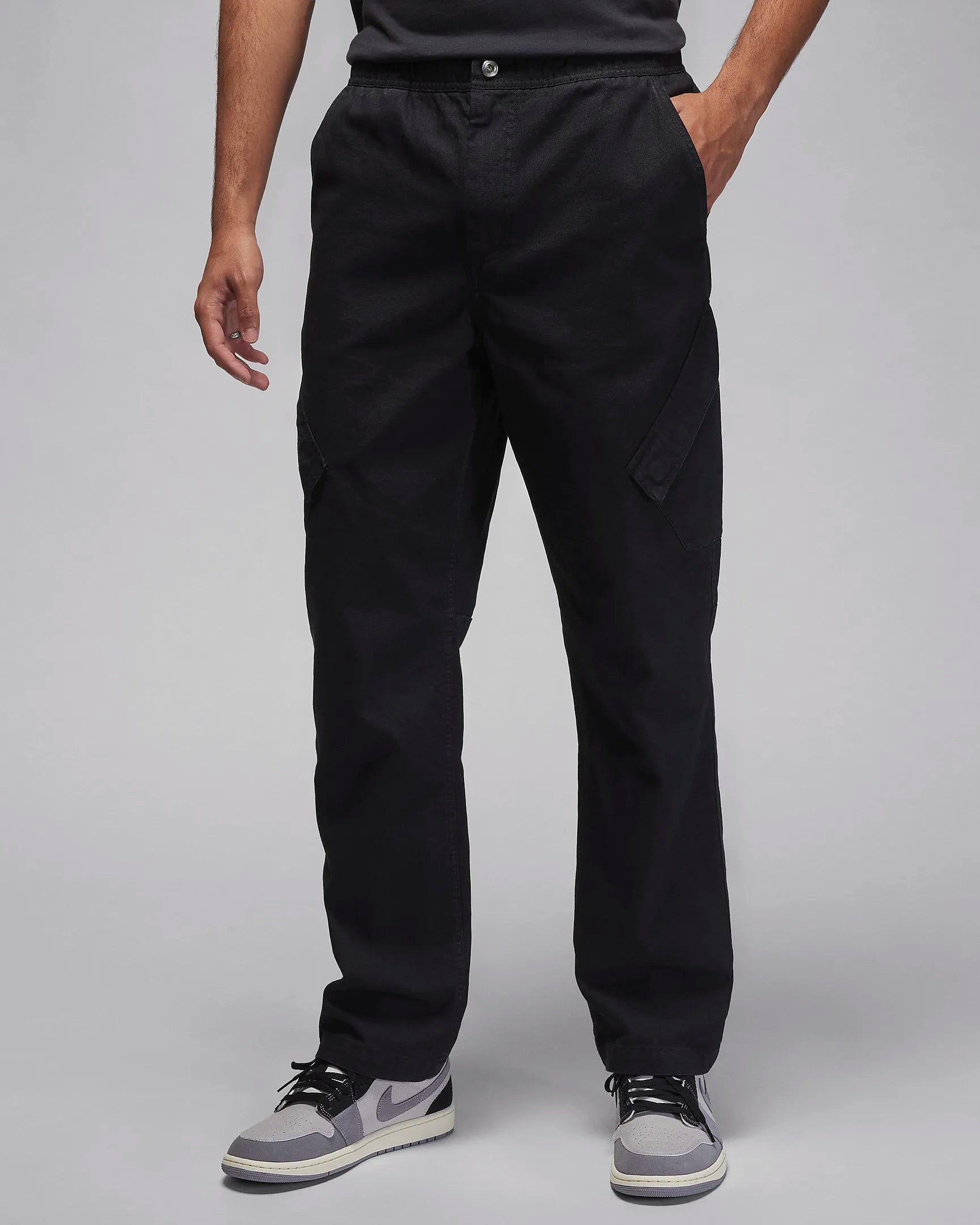 Jordan Essentials Men's Washed Chicago Trousers 'Black' – Bouncewear