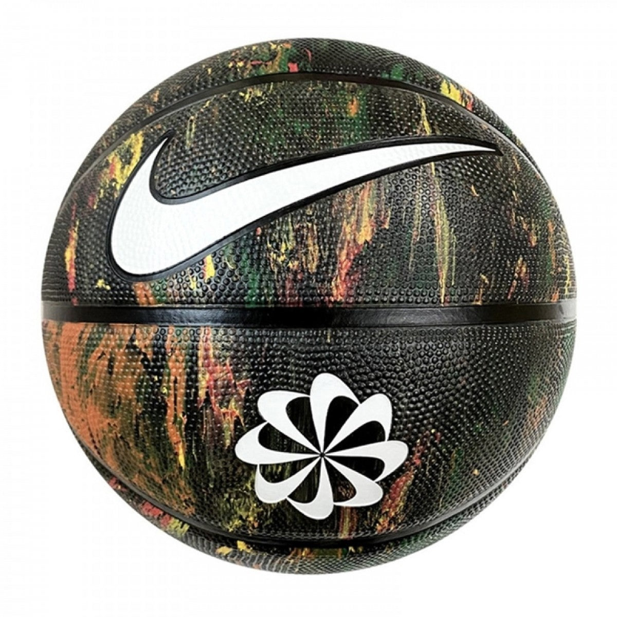 Nike Playground 8P Graphic Size 7 'Multi/Black/White' Basketball ...