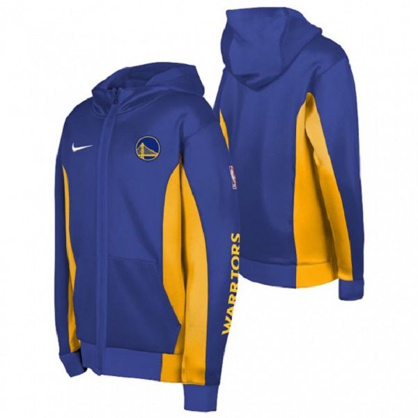 Golden State Warriors Nike Showtime Kids Hoody 'Blue' – Bouncewear