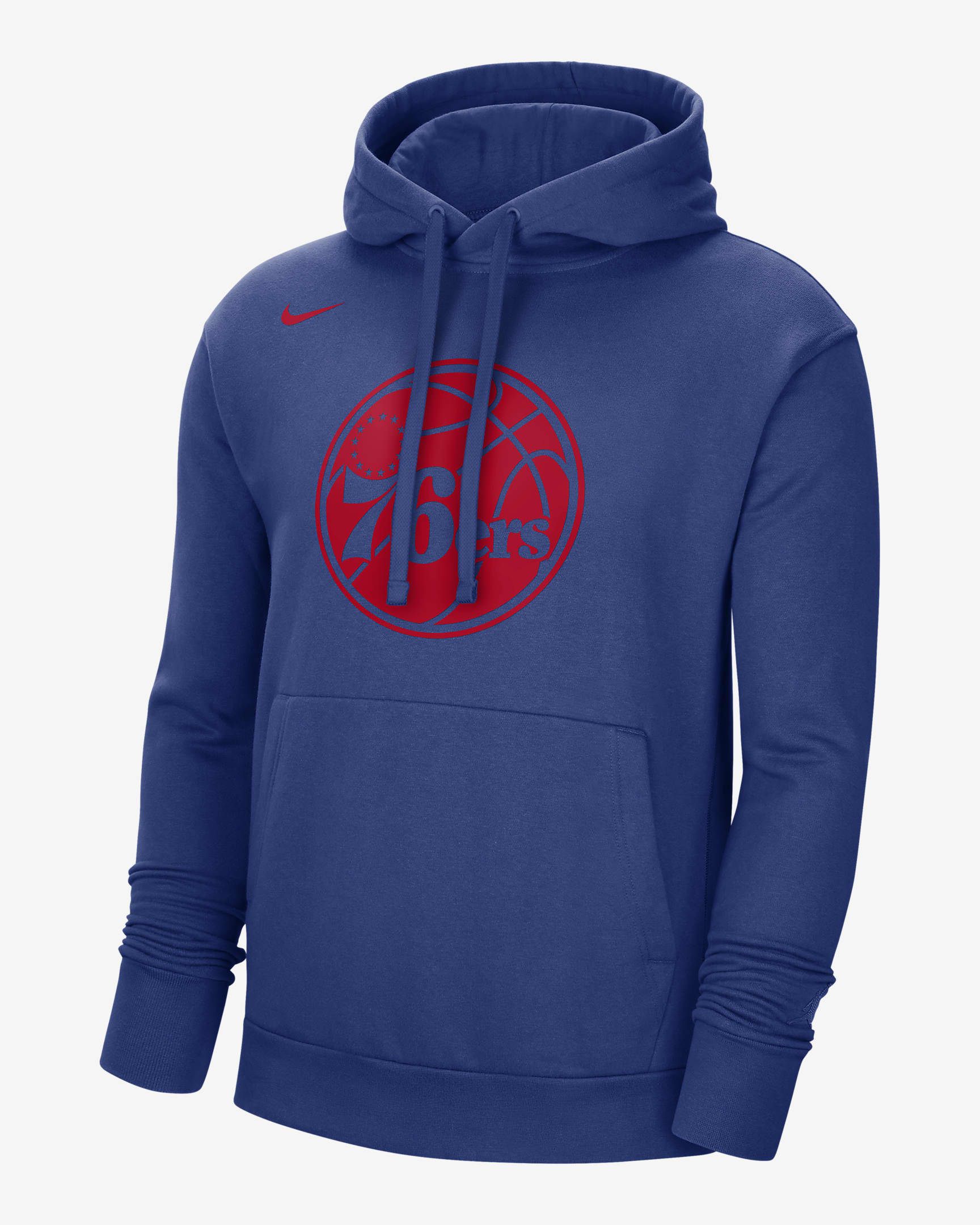Philadelphia 76ers Essential Men's Nike NBA Fleece Pullover Hoodie 'Bl ...